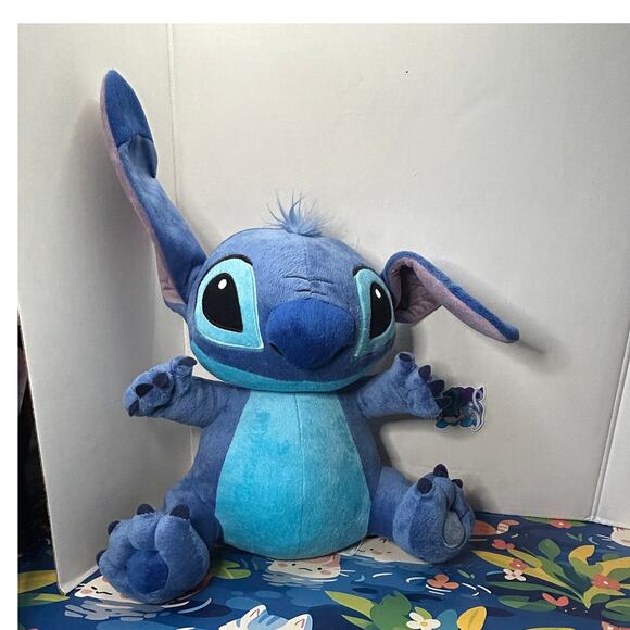 Disney | Toys | Disney Store Lilo And Stitch Movie Stitch Plush Blue ...